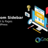 WordPress add custom sidebars to the site without plugins - Gnosys Digital